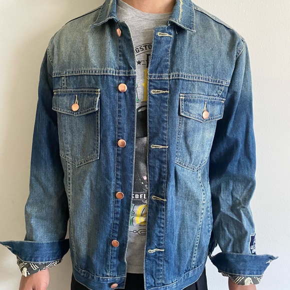 The Beatles | Jackets & Coats | The Beatles Vintage Denim Jacket Unisex ...